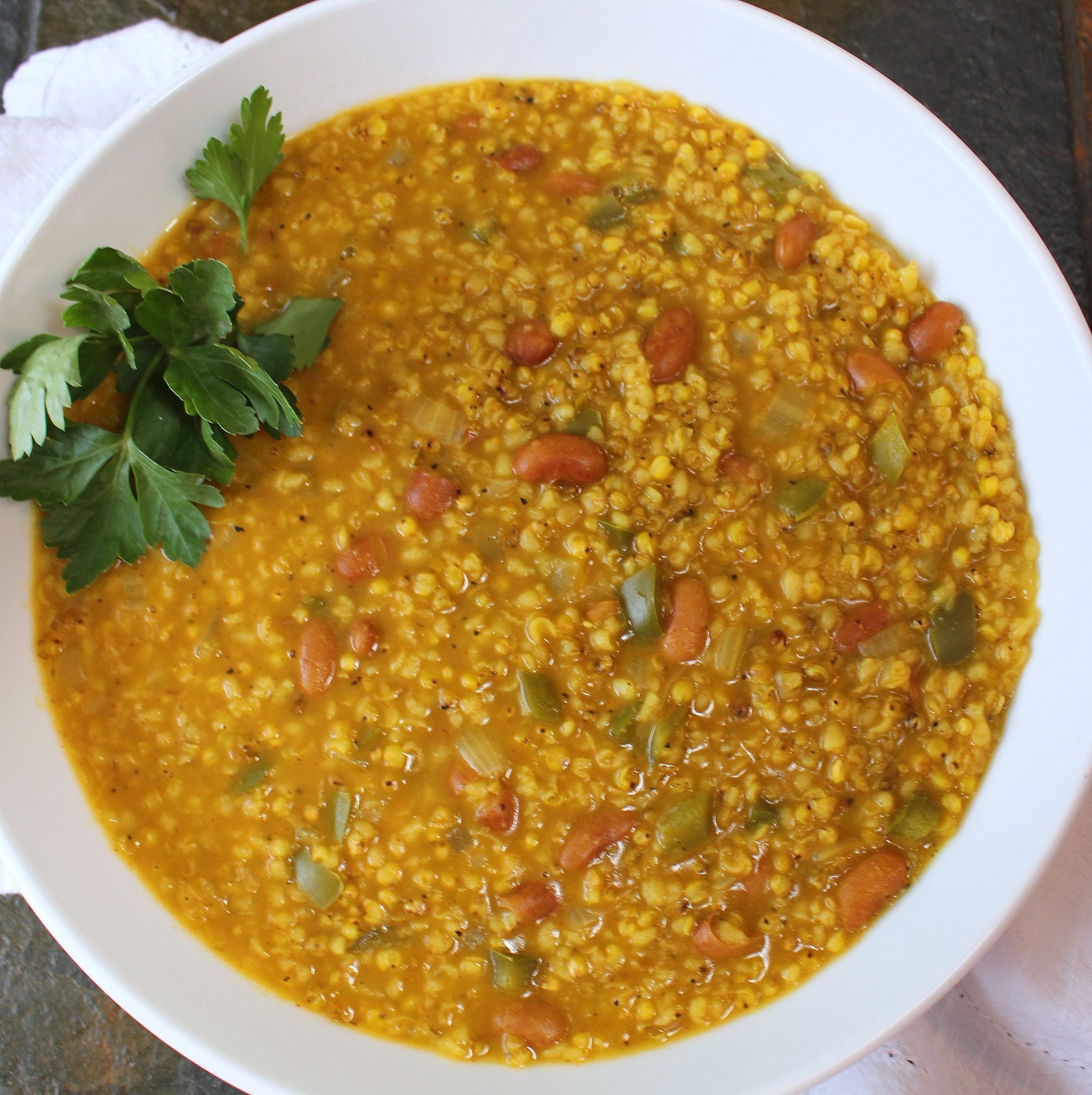 Lesotho Likhobe (African Beans and Grain Stew) - African Pride Magazine