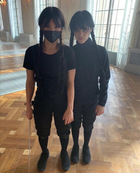 South African-born Jenny Ayumi is Jenna Ortega’s Stunt Double in ...