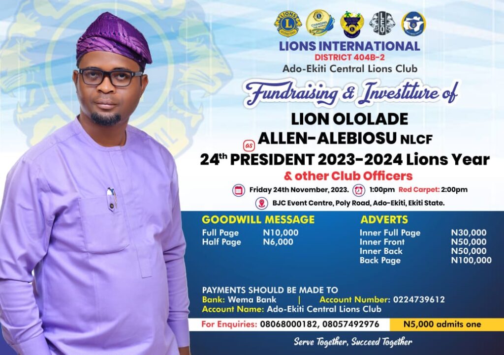 Lions Clubs International! - African Pride Magazine
